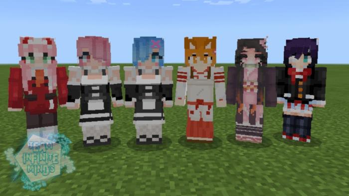 Download Anime Universe Mod Minecraft Bedrock: MCPEDL