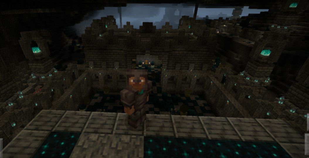 Download Deep Dark City Map Minecraft Bedrock: MCPEDL