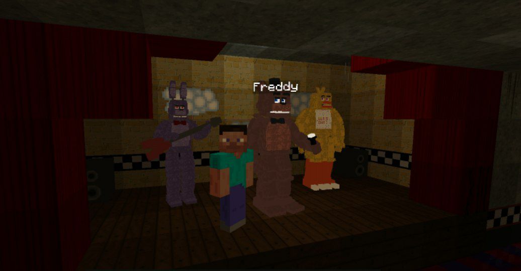 Download Freddy Fazbear Pizza Maps Minecraft Bedrock: MCPEDL