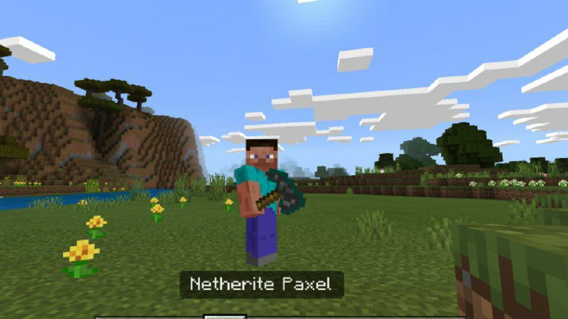 Download Pickaxe Mod Minecraft Bedrock: MCPEDL