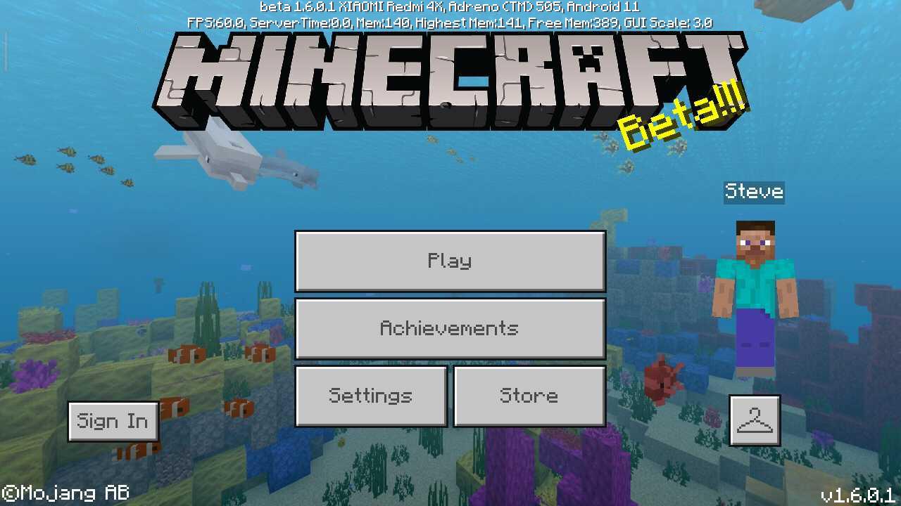 Download Minecraft Bedrock 1.6.0.1 APK Free: Minecraft 1.6.0.1 for Android
