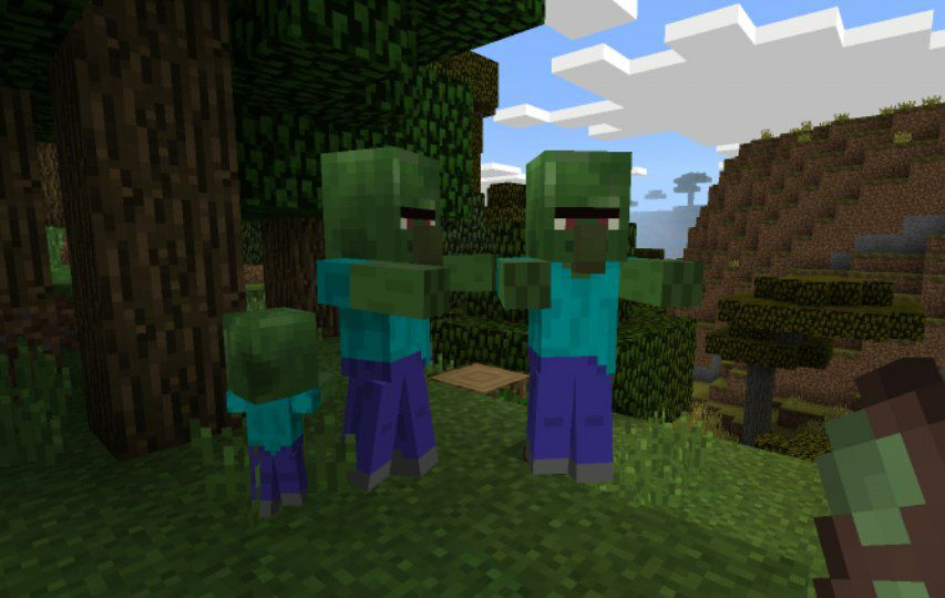 Download Zombie Villager Mod Minecraft Bedrock: MCPEDL