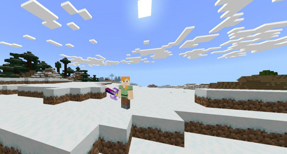 Download God Sword Mod Minecraft Bedrock: MCPEDL