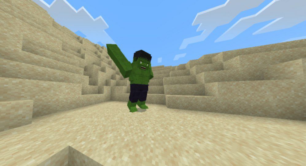 Download Hulk Mod Minecraft Bedrock: MCPEDL