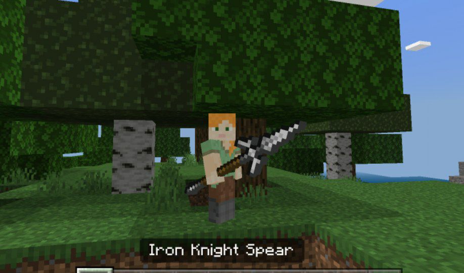 Download Iron Sword Mod Minecraft Bedrock: MCPEDL