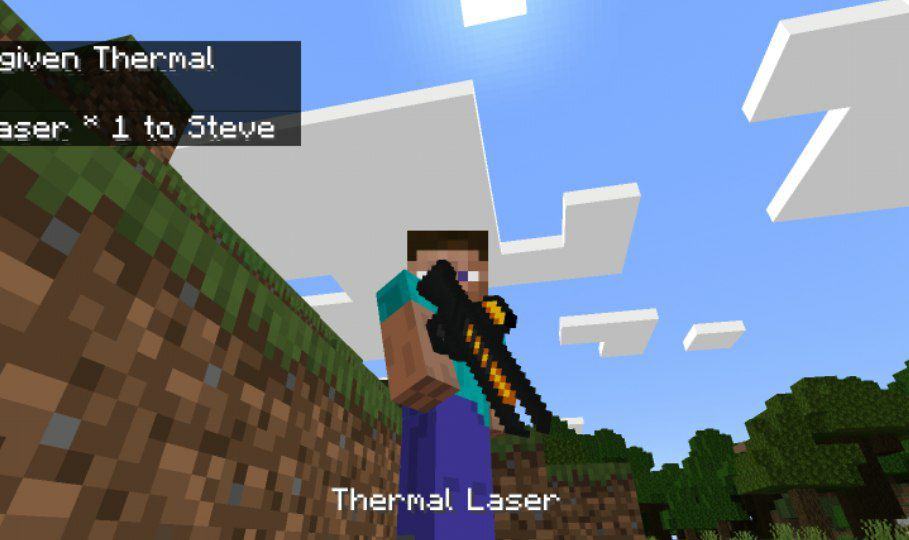 Download Laser Weapon Mod Minecraft Bedrock: MCPEDL