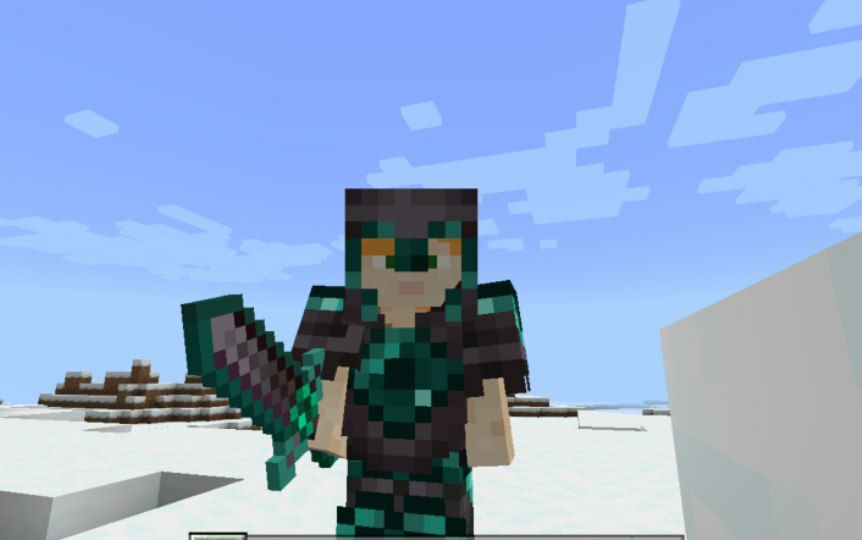 Download Netherite Sword Mod Minecraft Bedrock: MCPEDL