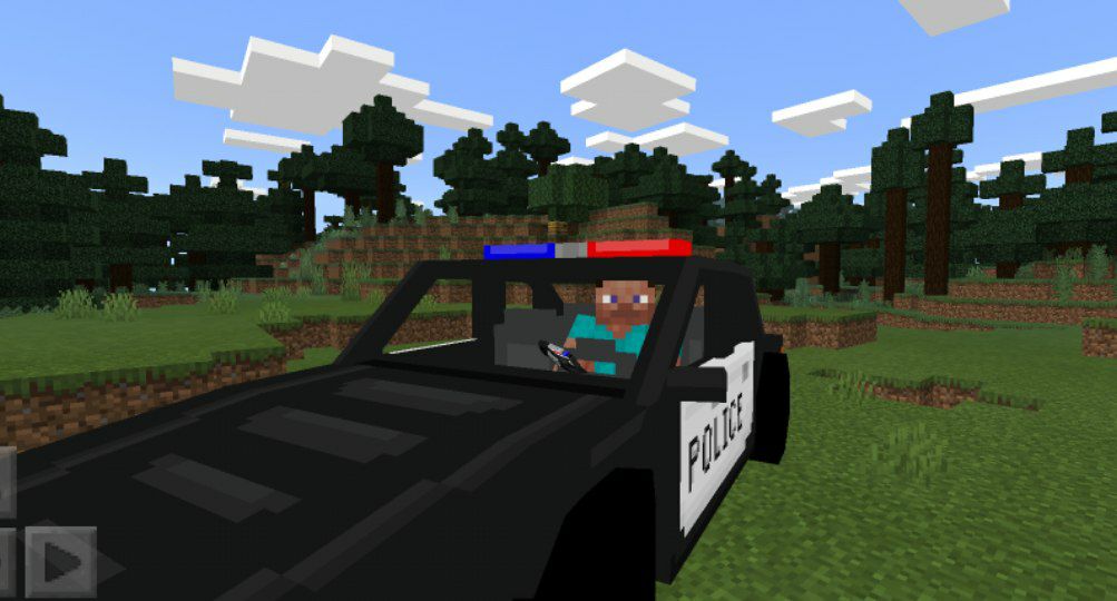 Download Police Car Mod Minecraft Bedrock: MCPEDL