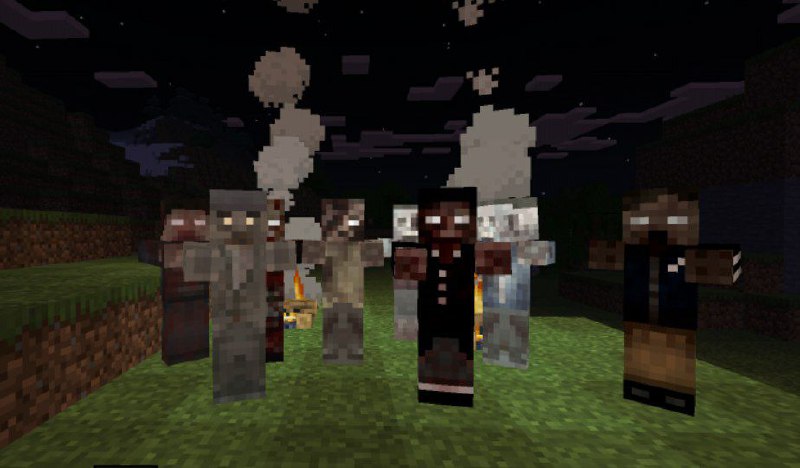 Download Zombie Texture Pack Minecraft Bedrock: MCPEDL