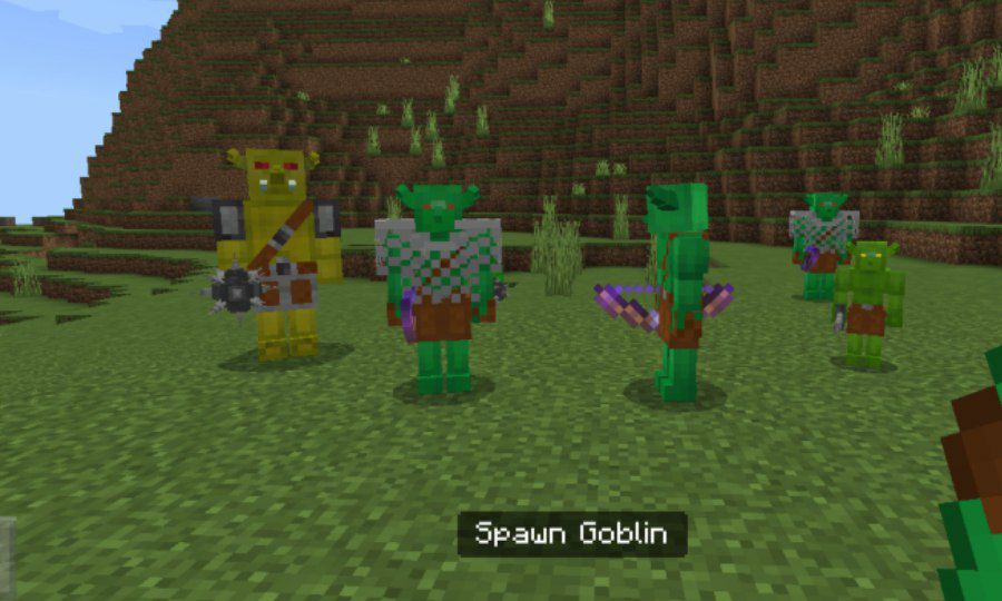 Download Cave Mob Mod Minecraft Bedrock: MCPEDL