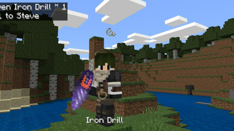 Download Drill Mod Minecraft Bedrock: MCPEDL