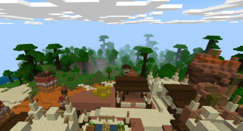 Download Jungle Village Map Minecraft Bedrock: MCPEDL