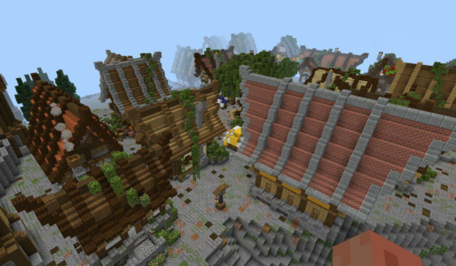 Download Medieval Village Map Minecraft Bedrock: MCPEDL