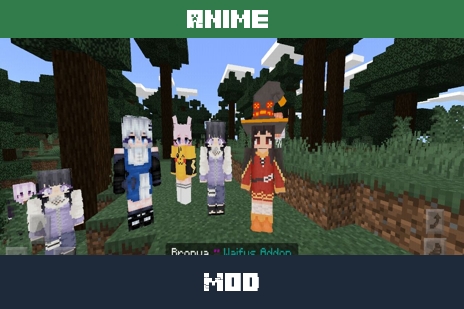 Download Anime Mobs Mod Minecraft Bedrock: MCPEDL