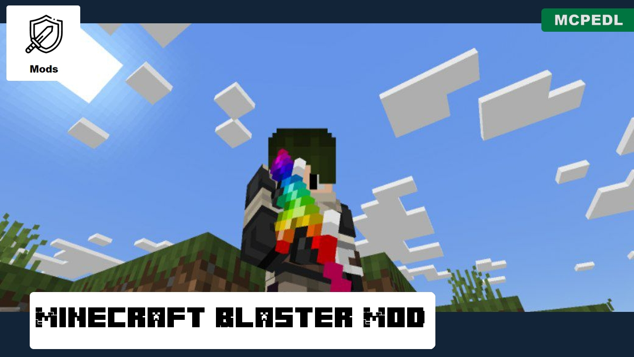 Download Blaster Mod Minecraft Bedrock: MCPEDL
