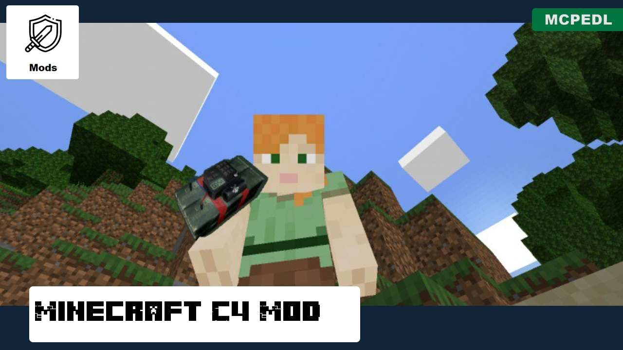 Download C4 Mod Minecraft Bedrock: MCPEDL