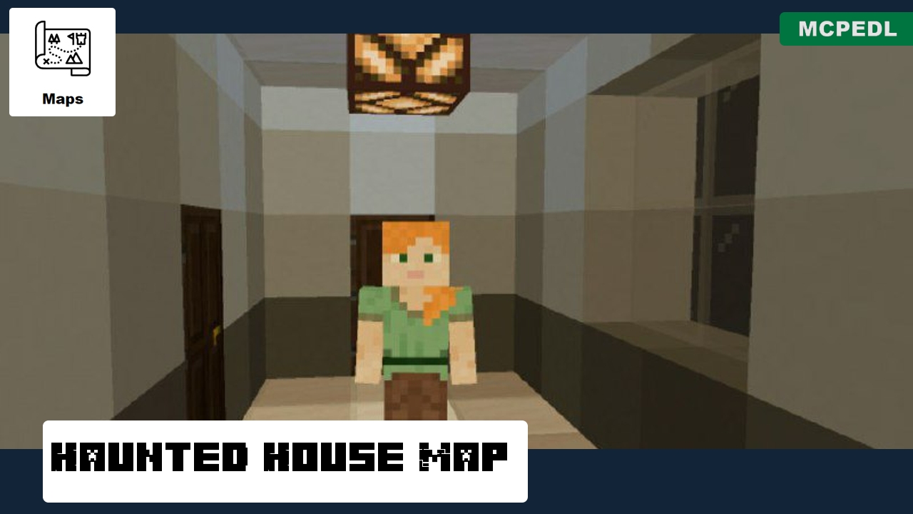 Download Haunted House Map Minecraft Bedrock: MCPEDL
