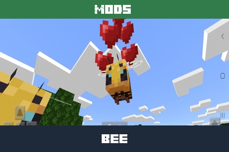 Download Bee Mod Minecraft Bedrock: MCPEDL