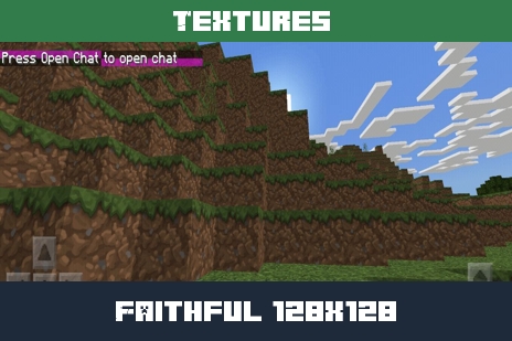 Download Faithful 128x128 Texture Pack Minecraft Bedrock: MCPEDL