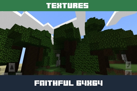 Download Faithful 64x64 Texture Pack Minecraft Bedrock: MCPEDL