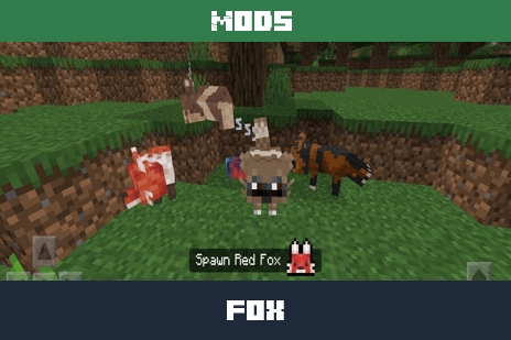 Download Fox Mod Minecraft Bedrock: MCPEDL