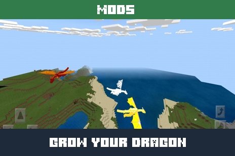 Download Grow Your Dragon Mod Minecraft Bedrock: MCPEDL