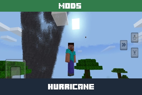 Download Hurricane Mod Minecraft Bedrock: MCPEDL