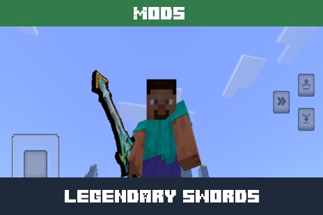 Download Legendary Swords Mod Minecraft Bedrock: MCPEDL