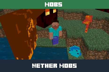 Download Nether Mobs Mod Minecraft Bedrock: MCPEDL