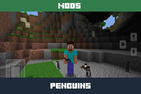 Download Penguins Mod Minecraft Bedrock: MCPEDL
