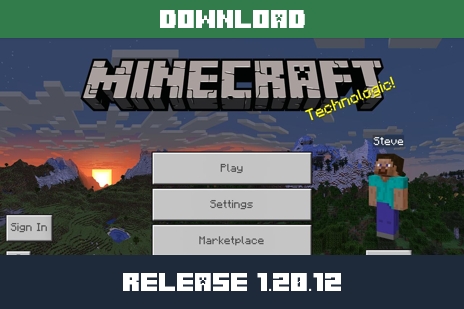 Download Minecraft Bedrock 1.20.12 apk free: Minecraft 1.20.12 for Android