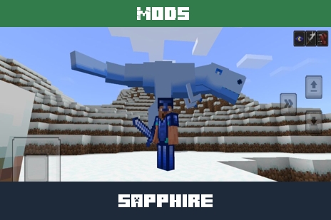 Download Sapphire Mod Minecraft Bedrock: MCPEDL