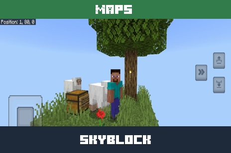 Download Skyblock Islands Map Minecraft Bedrock: MCPEDL