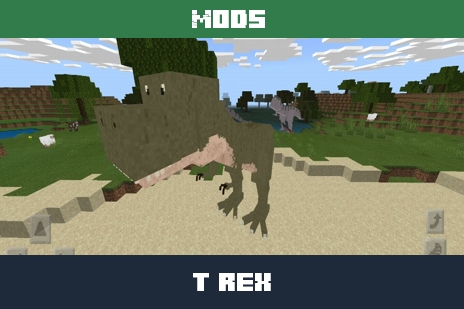 Download T Rex Mod Minecraft Bedrock: MCPEDL