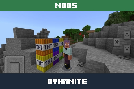 Download Dynamite Mod Minecraft Bedrock: MCPEDL