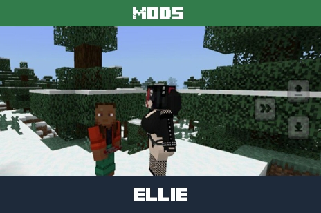 Download Ellie Mod Minecraft Bedrock: MCPEDL