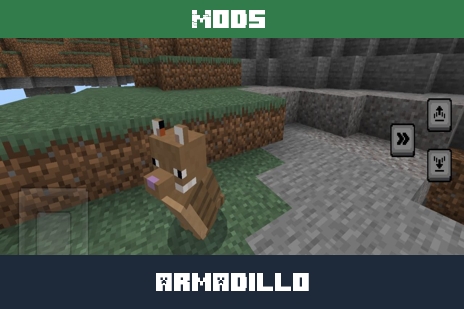 Download Armadillo Mod (Mob Vote) Minecraft Bedrock: MCPEDL