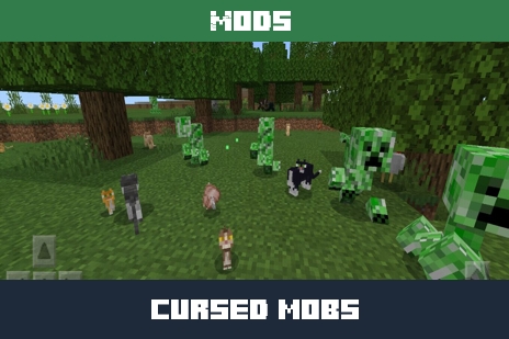Download Cursed Mobs Mod Minecraft Bedrock: MCPEDL