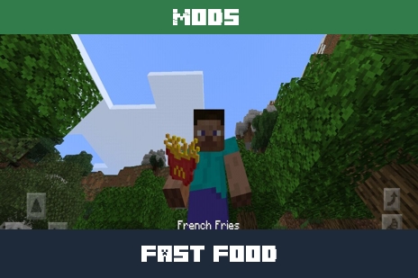 Download Fast Food Mod Minecraft Bedrock: MCPEDL