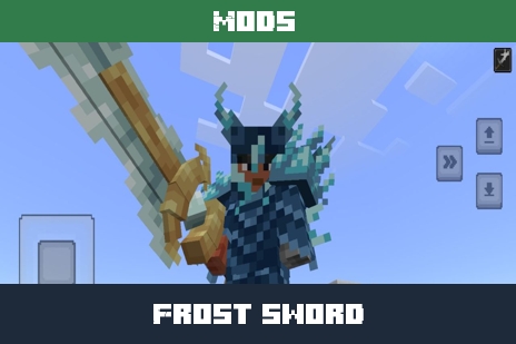 Download Frost Sword Mod Minecraft Bedrock: MCPEDL