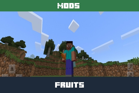 Download Fruits Mod Minecraft Bedrock: MCPEDL