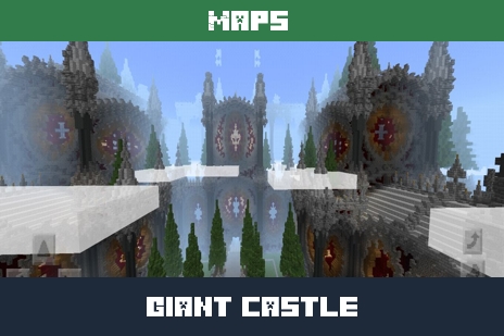 Download Giant Castle Map Minecraft Bedrock: MCPEDL