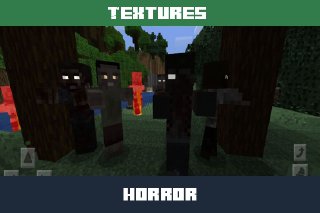 Download Horror Texture Packs Minecraft Bedrock: MCPEDL