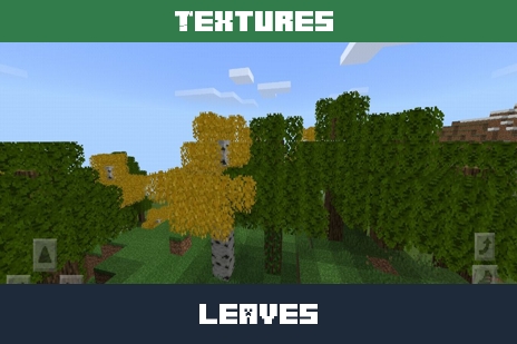 Download Leaves Texture Pack Minecraft Bedrock: MCPEDL