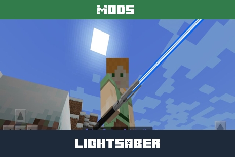 Download Lightsaber Mod Minecraft Bedrock: MCPEDL