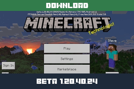 Download Minecraft Bedrock 1.20.40.24 apk free: Minecraft 1.20.40.24 ...
