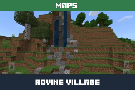 Download Ravine Village Map Minecraft Bedrock: MCPEDL