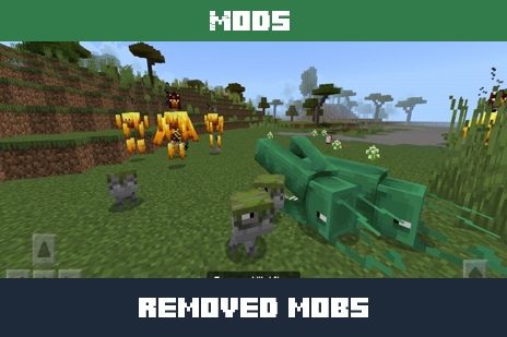 Download Removed Mobs Mod Minecraft Bedrock: MCPEDL
