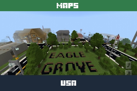 Download USA Map Minecraft Bedrock: MCPEDL
