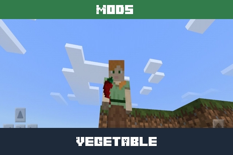 Download Vegetable Mod Minecraft Bedrock: MCPEDL